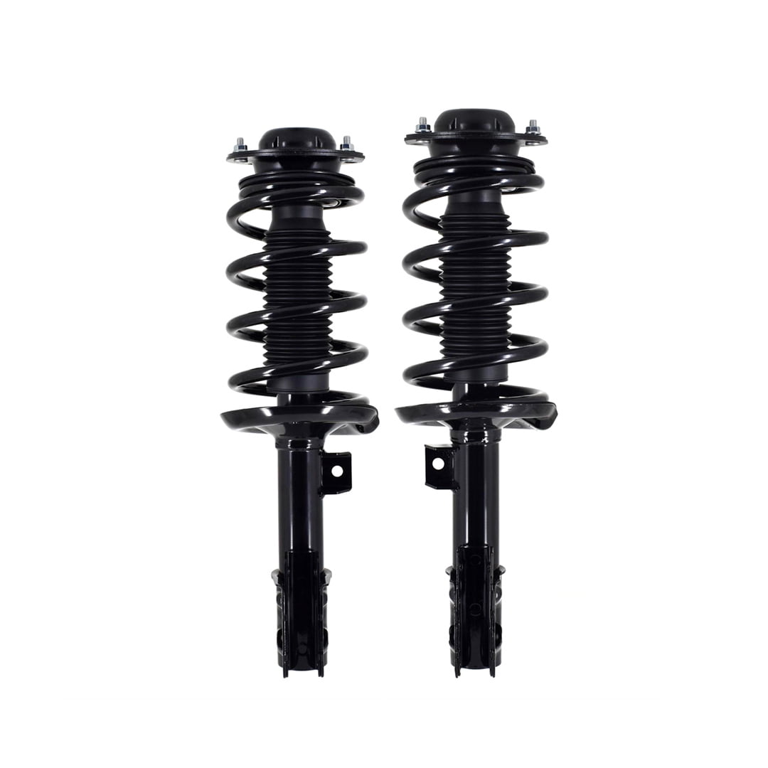 Pair Front Left Right Quick Complete Strut Coil Spring For 2007 2009