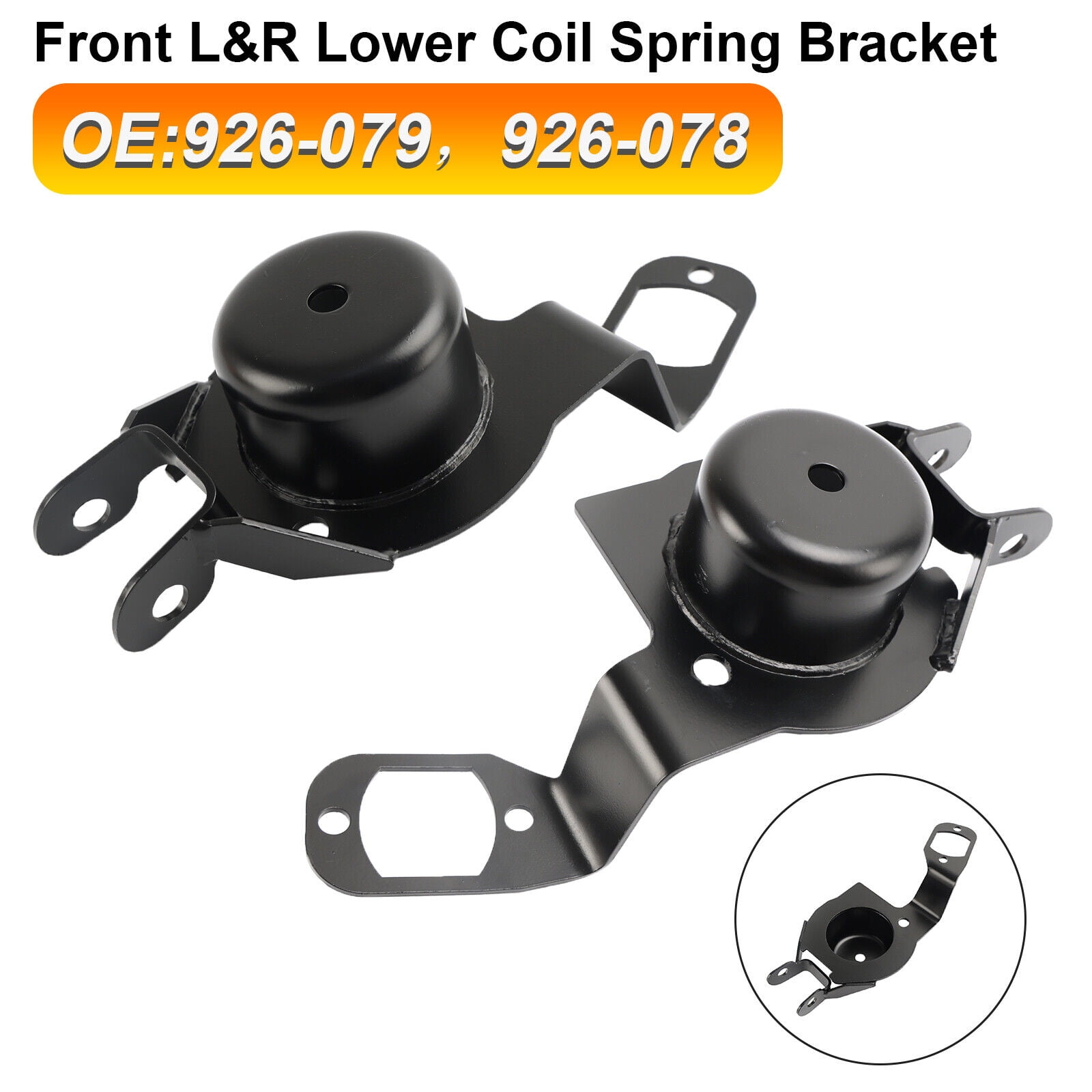 Pair Front Lower Coil Spring Bracket For Jeep Grand Cherokee 99-04 ...