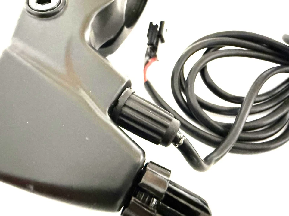 Pair Front + Rear V-brake Mechanical Disc Bike Brake Levers Brake Light ...