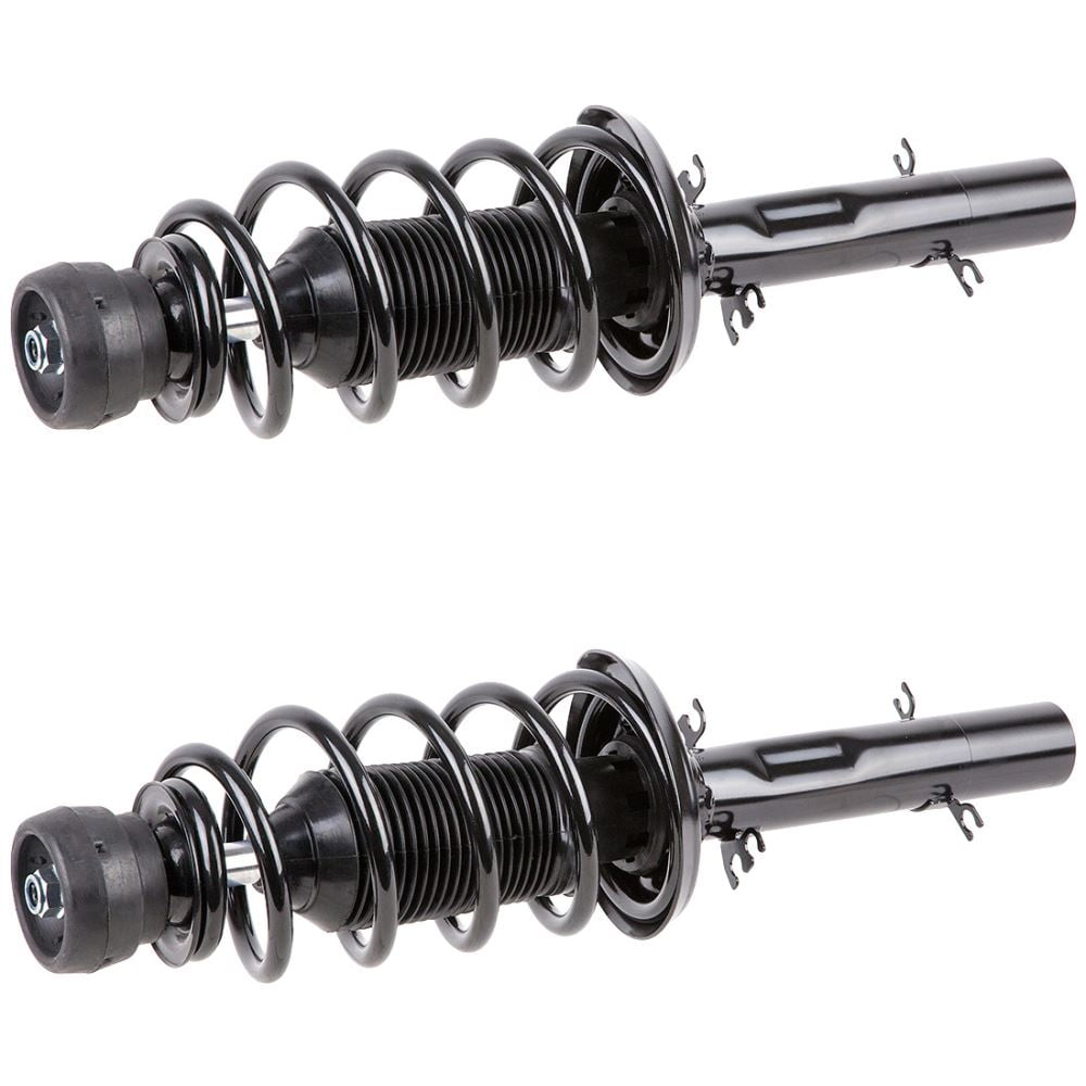 Pair Front Shock Strut w/ Spring For Volkswagen VW Jetta Golf Mk4 & New ...