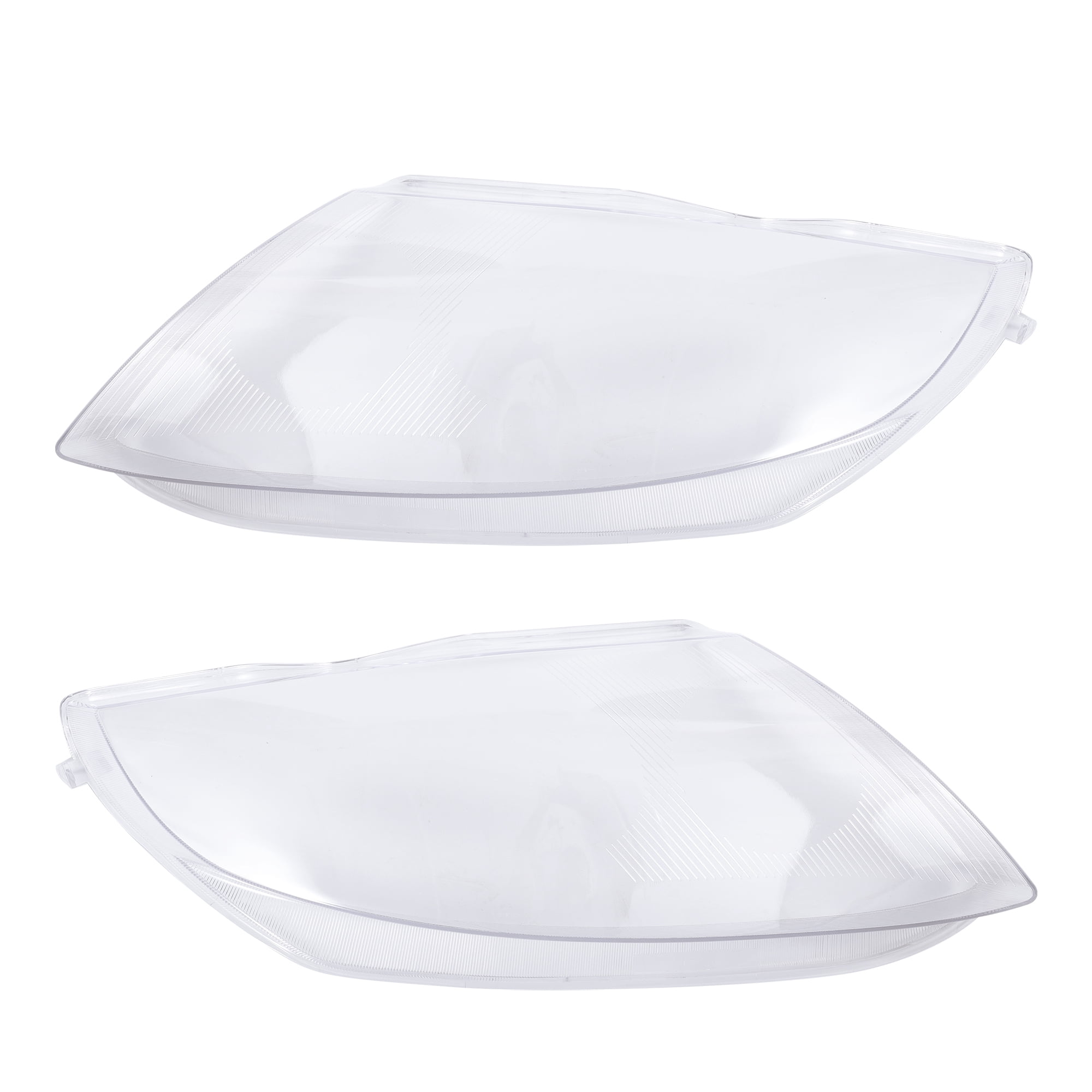Pair Front Side Headlight Cover Headlamp Clear Lens Shell Cover for BMW ...