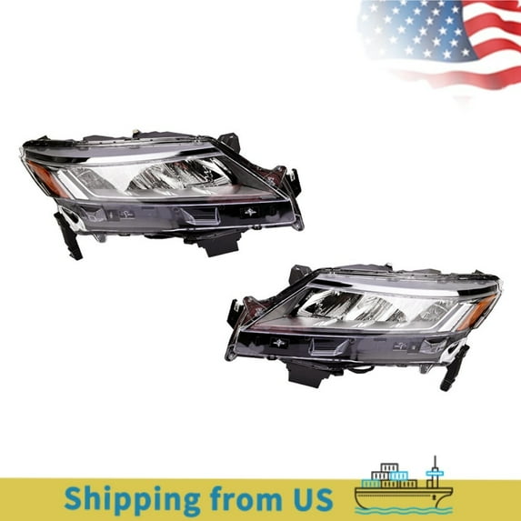 Pair Full LED Headlight Assembly For Mitsubishi Outlander Sport 2020-21 ...