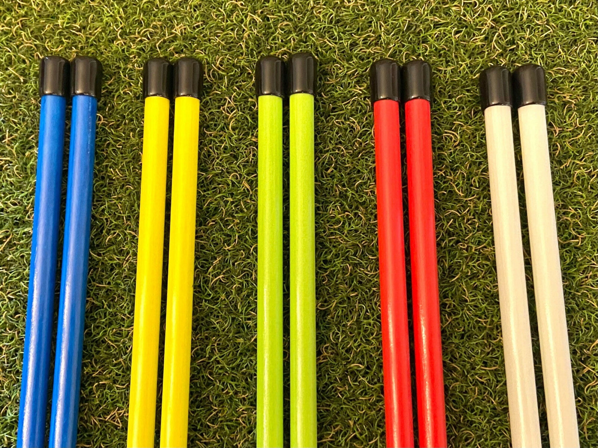 (Pair) Golf Alignment Stick Swing Training Aid - Walmart.com
