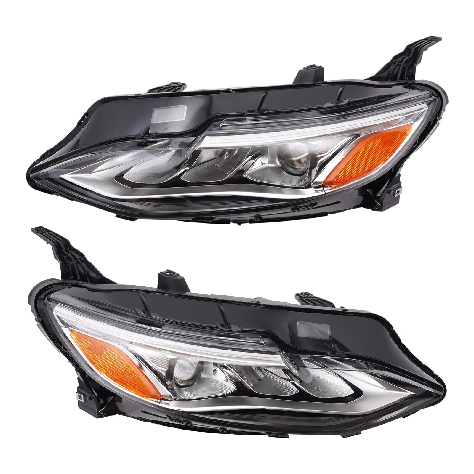 Pair Headlight for 2019,2020,2021,2022 Chevy Malibu Premier, Passenger ...