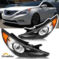 Labwork Headlights Assembly, ABS Housing, Polycarbonate Lens, L&R Fit ...