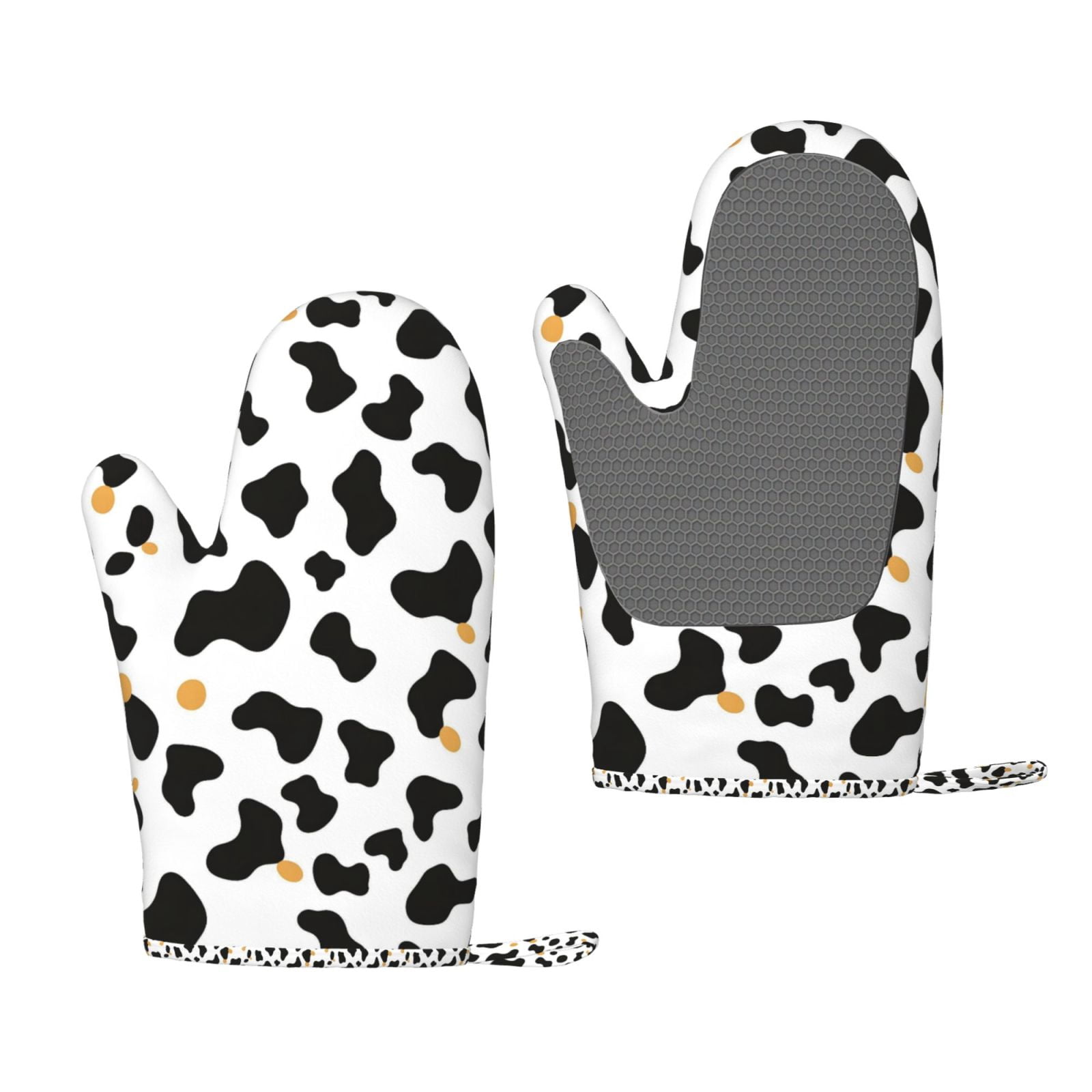 A Pair Of Heat Insulation And Anti-Perm Gloves 7×11in Thick Anti-Perm ...