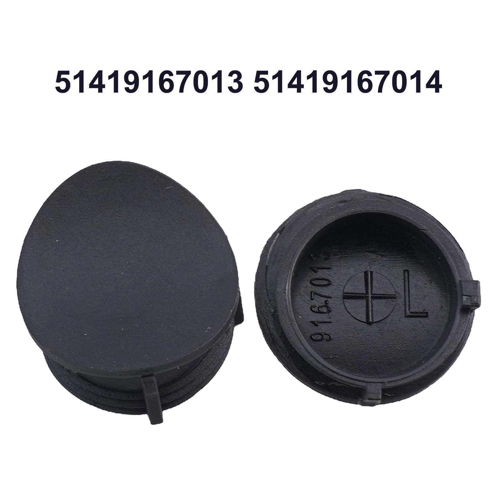 Pair Inner Door Handle Screw Cover Cap For BMW For Z4 E89 2009-2015 ...