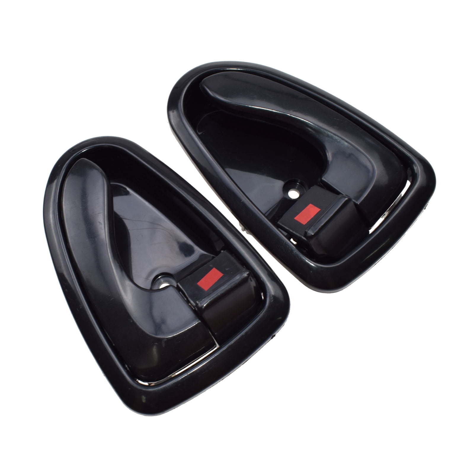 Pair Interior Door Handles Black Left & Right Side For Hyundai Accent ...