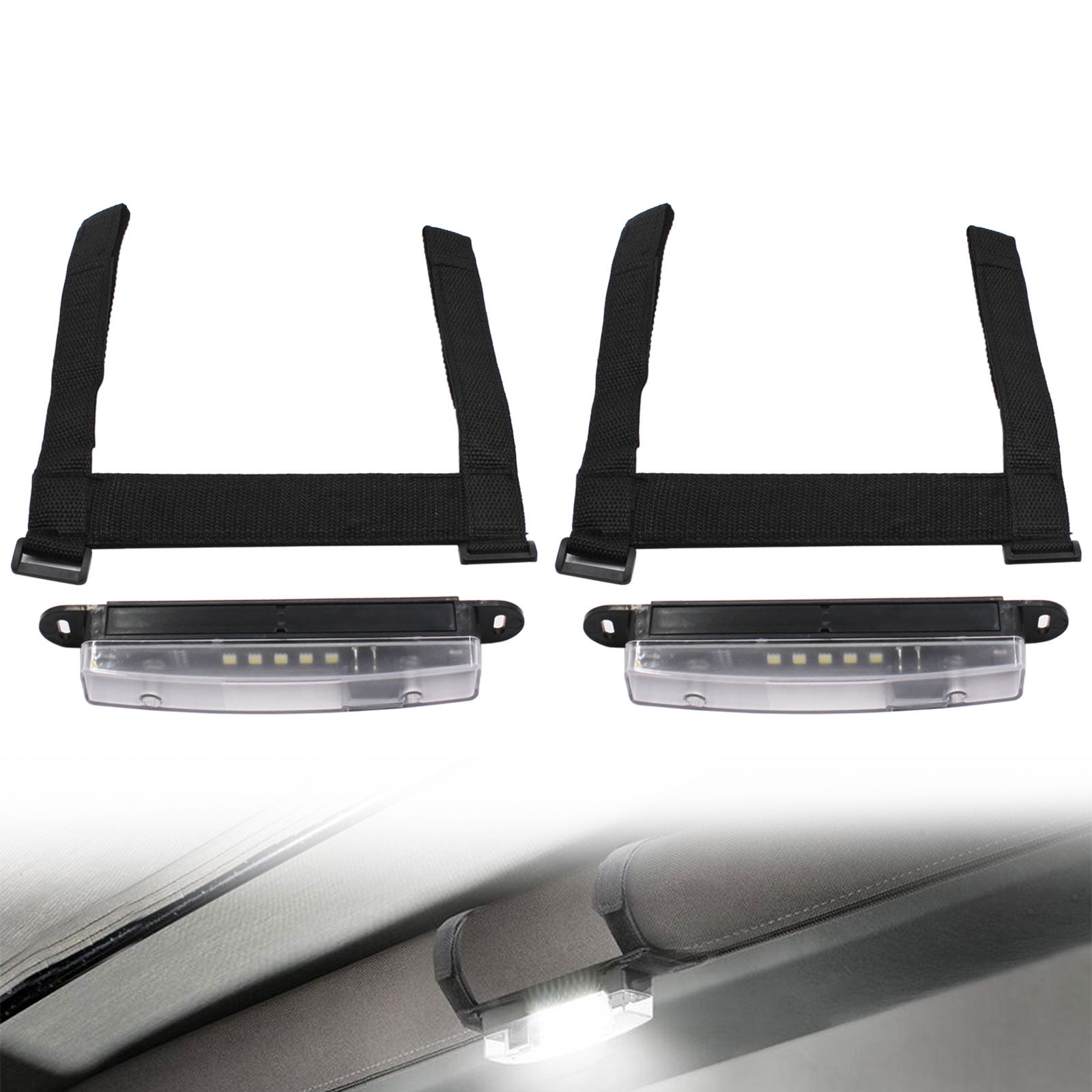 Pair Interior LED Light Utility Roll Cage Light Fits UTV ATV Po-laris ...