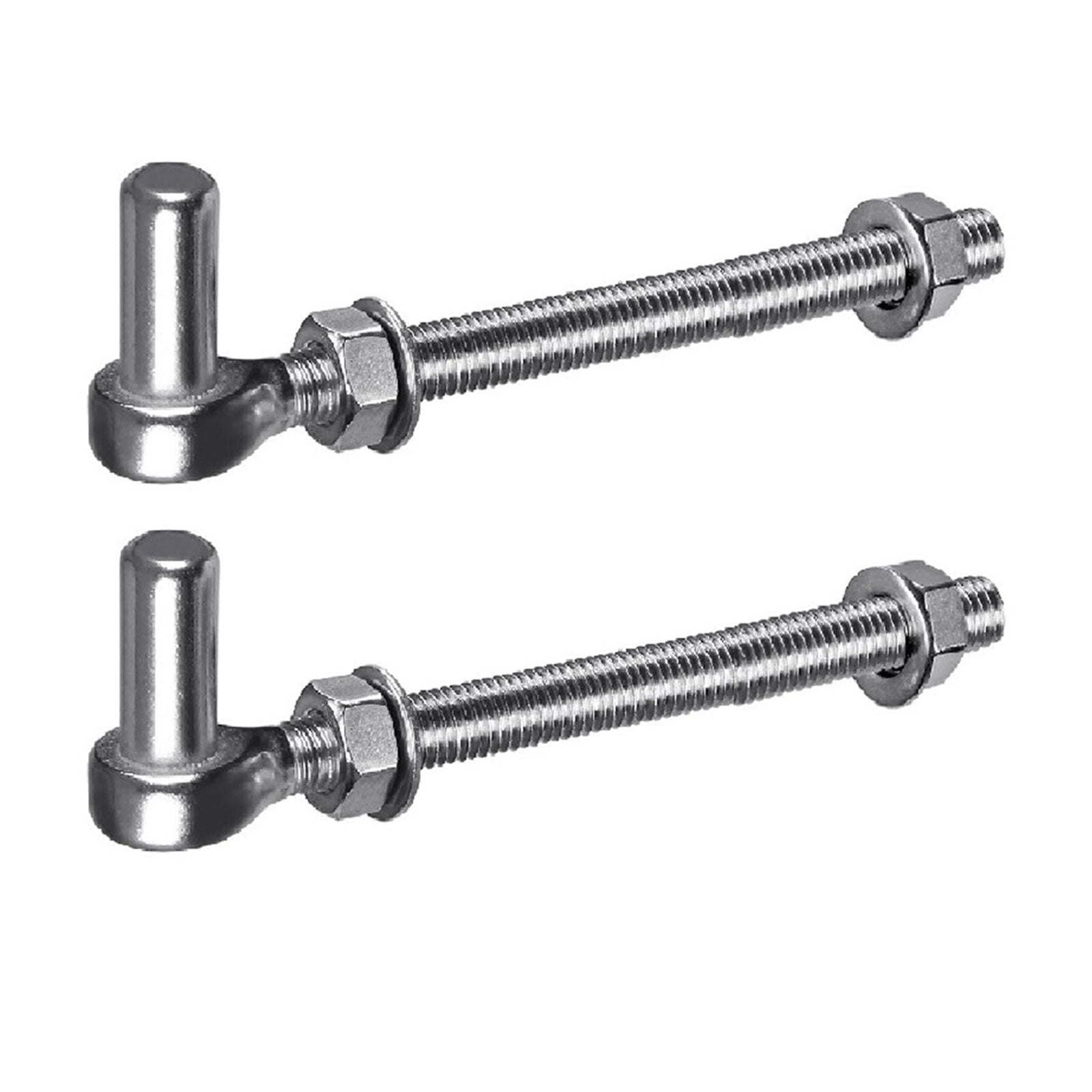 Pair J Bolts Gate Hinges Steel J Bolts Post Hinges Corrosions Resistant ...