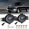 2x LED Fog Lights DRL Lamps For 2002-2008 Dodge Ram 1500 2003-2009 Ram ...