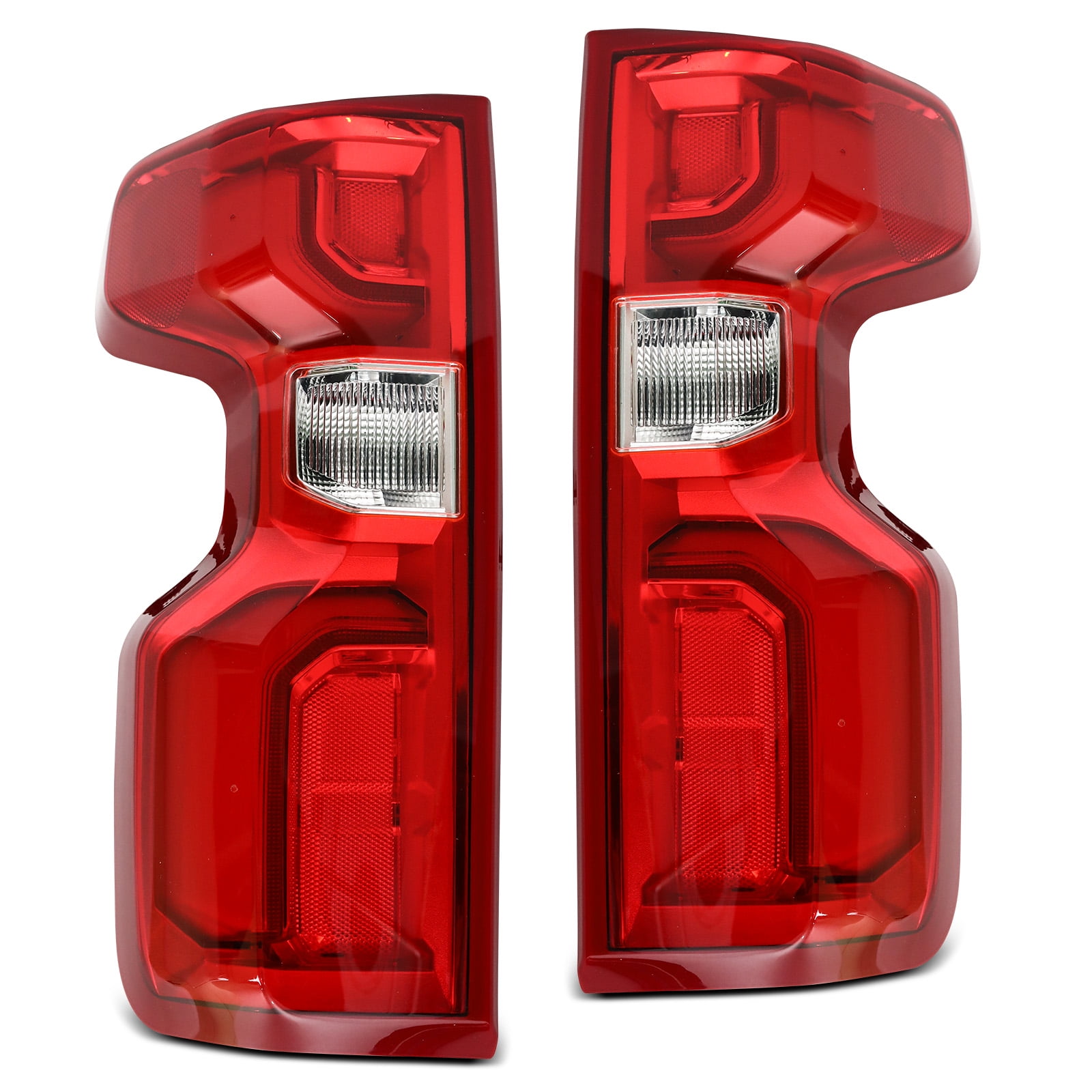 Pair LED Tail Lights For 2019-2023 Chevy Silverado 1500 Rear Brake ...