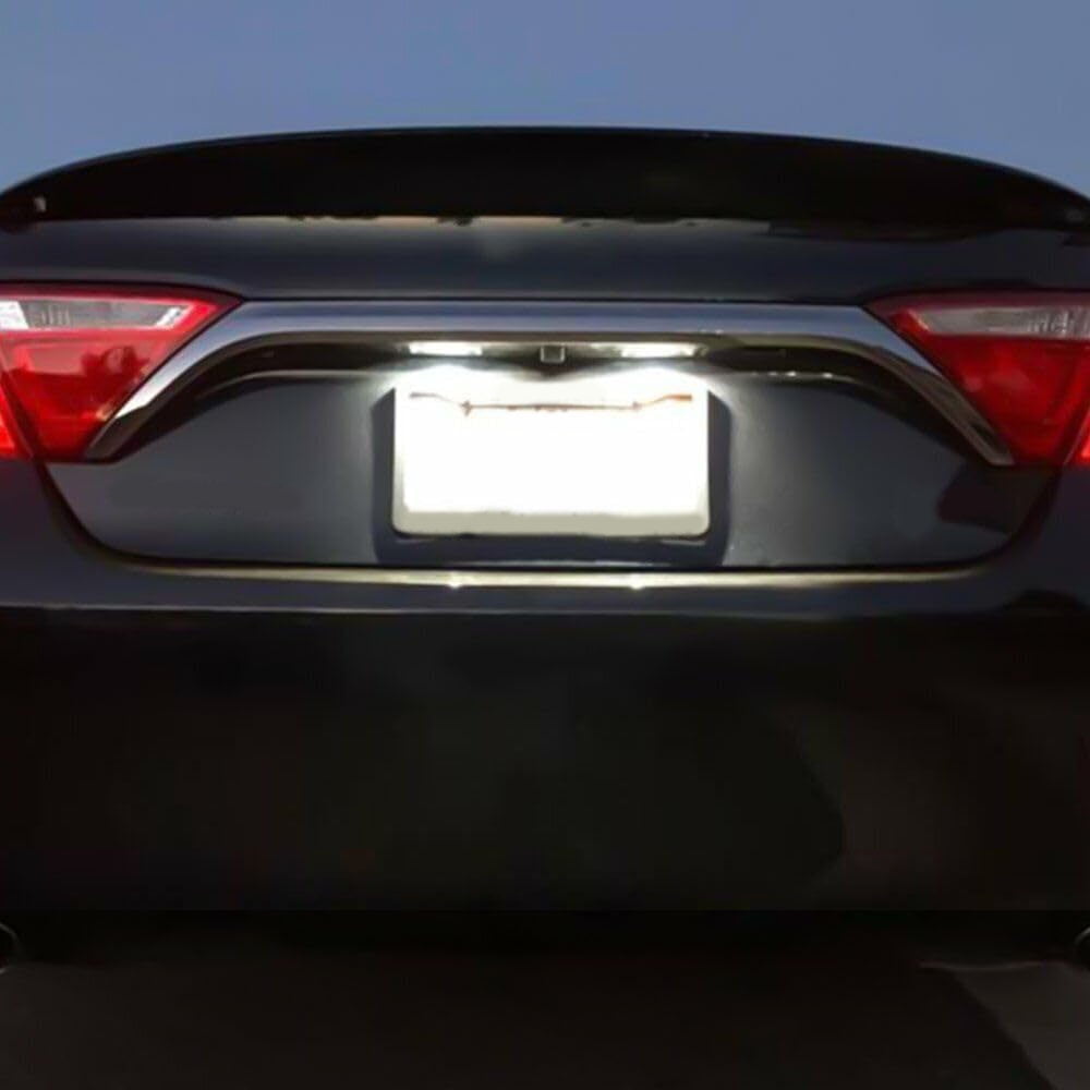 Pair Led License Plate Light 81270-0D120 For Toyota Yaris Camry Corolla ...