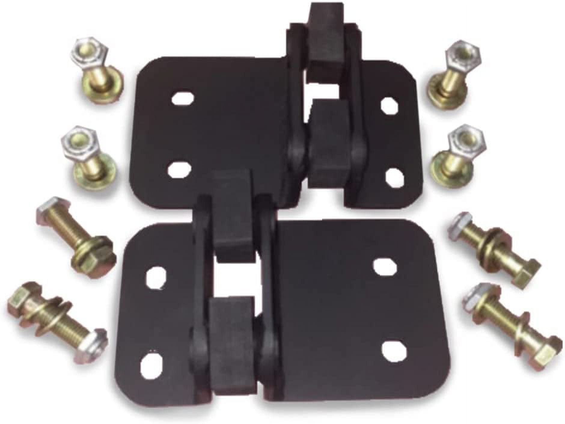 (Pair) Luverne H15-GGB Brush Guard Mounting Brackets + Rubber Buffers ...