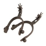 Pair Metal Western Spurs Rustic Home Bar Wild West Cowboy Decor ...