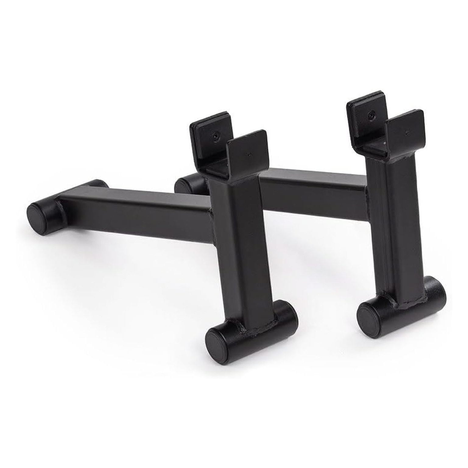 Pair of Mini Deadlift Barbell Jack Stand, 600 LB Capacity, Elevated ...