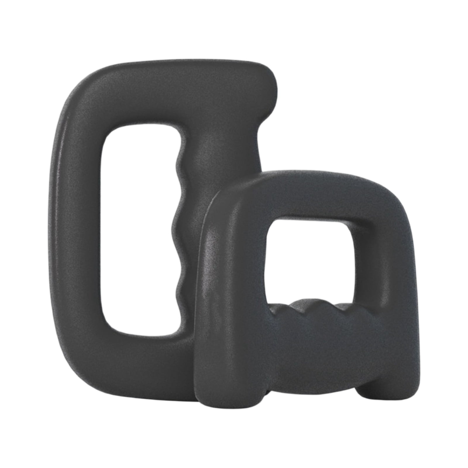 Pair Of 1.5Kg/2Kg Weighted Mini Dumbbells - Black Color For Boxing ...