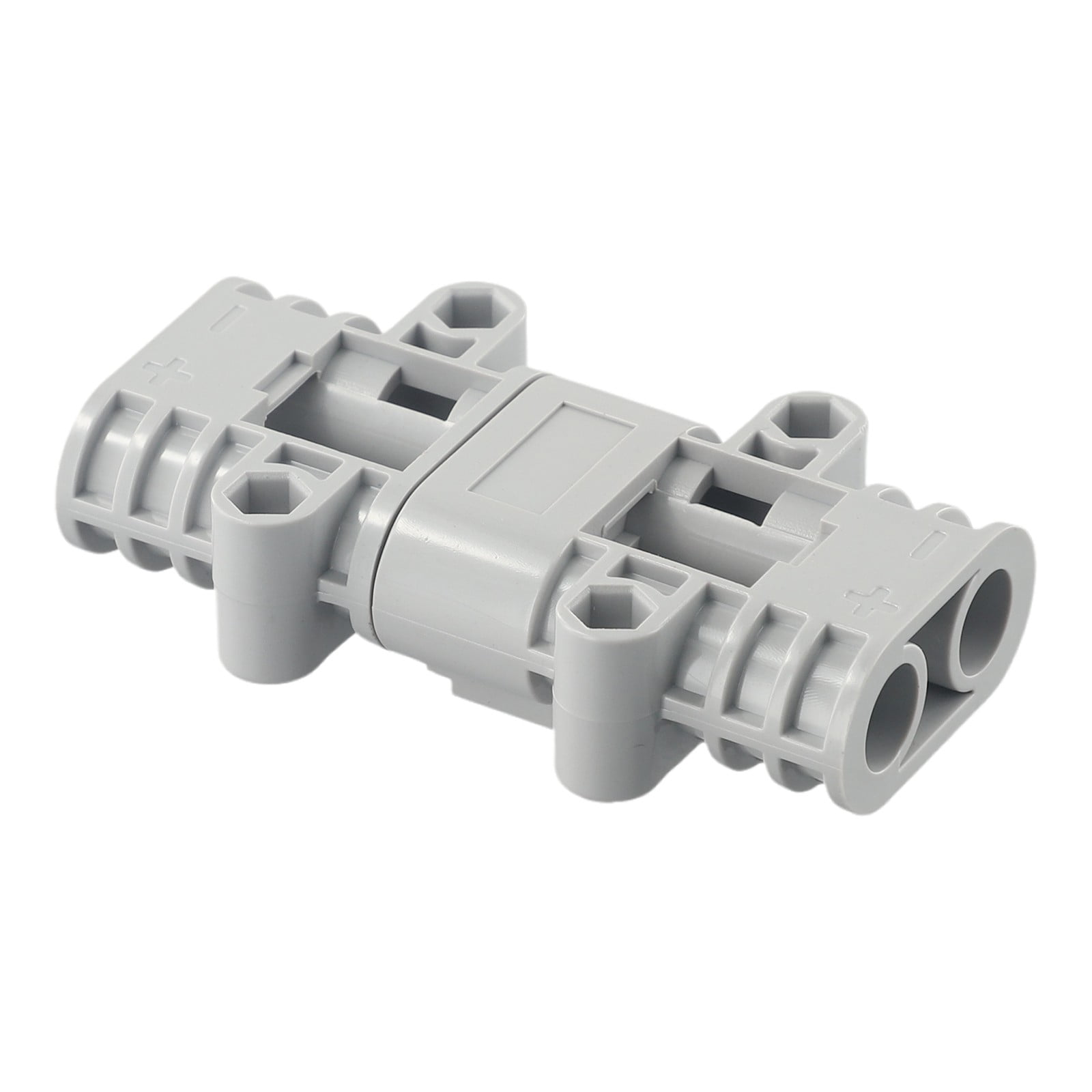 Pair Of 50 Amp 600V 6 For Awg Grey Forklift Cable Power Connectors Male ...