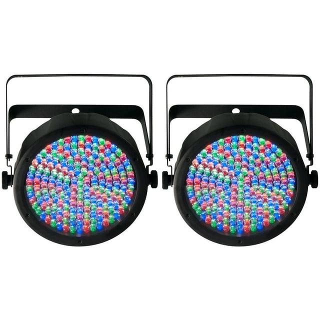 Pair Of Chauvet SLIMPAR64 Slim Par Can 64 Lights SLIMPAR 64 - Walmart.com
