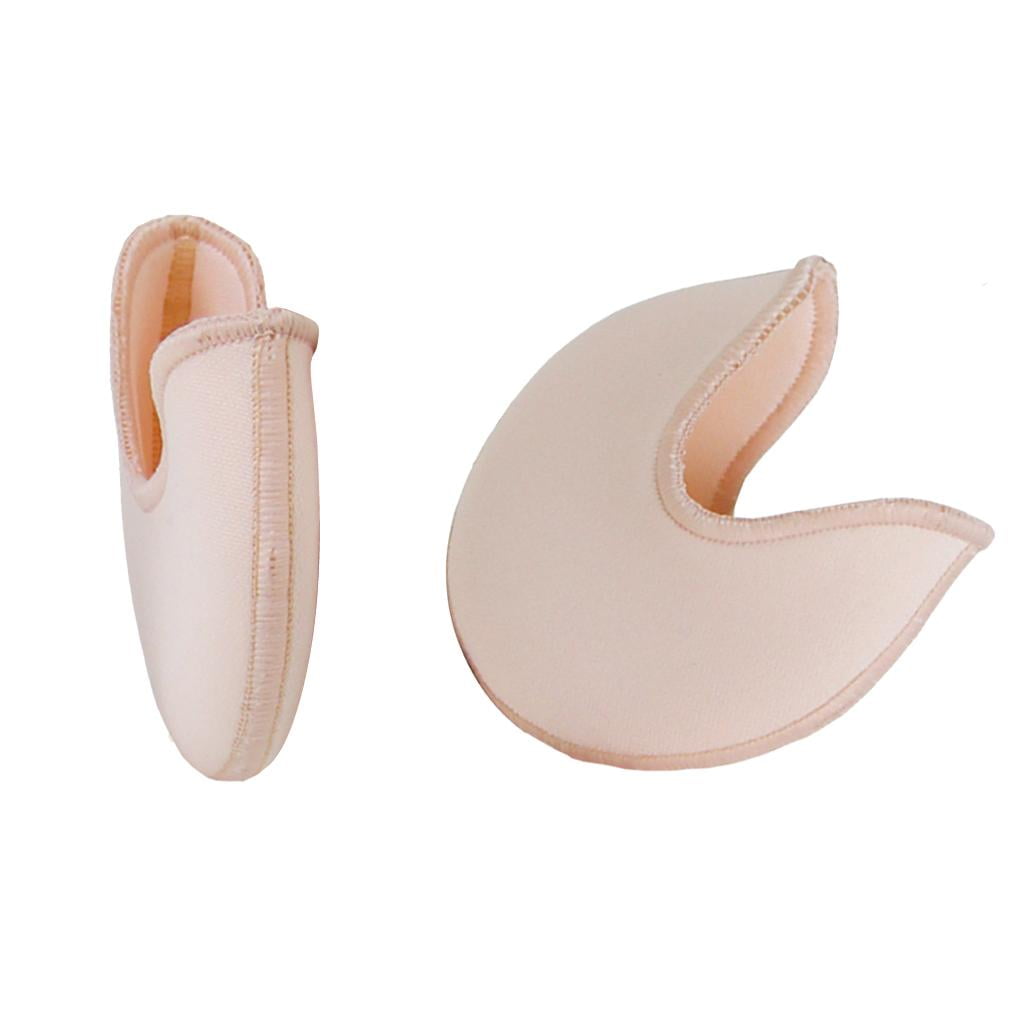 Pair Of Pointe Toe Pads Soft Toe Protectors For Gymnastic Shoes - Nude ...
