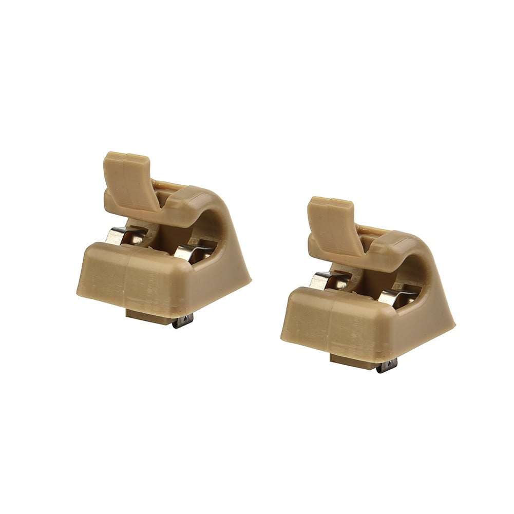Pair Of Sun Visor Clips Holders Accessory For Mercedes W123 W124 W126 ...