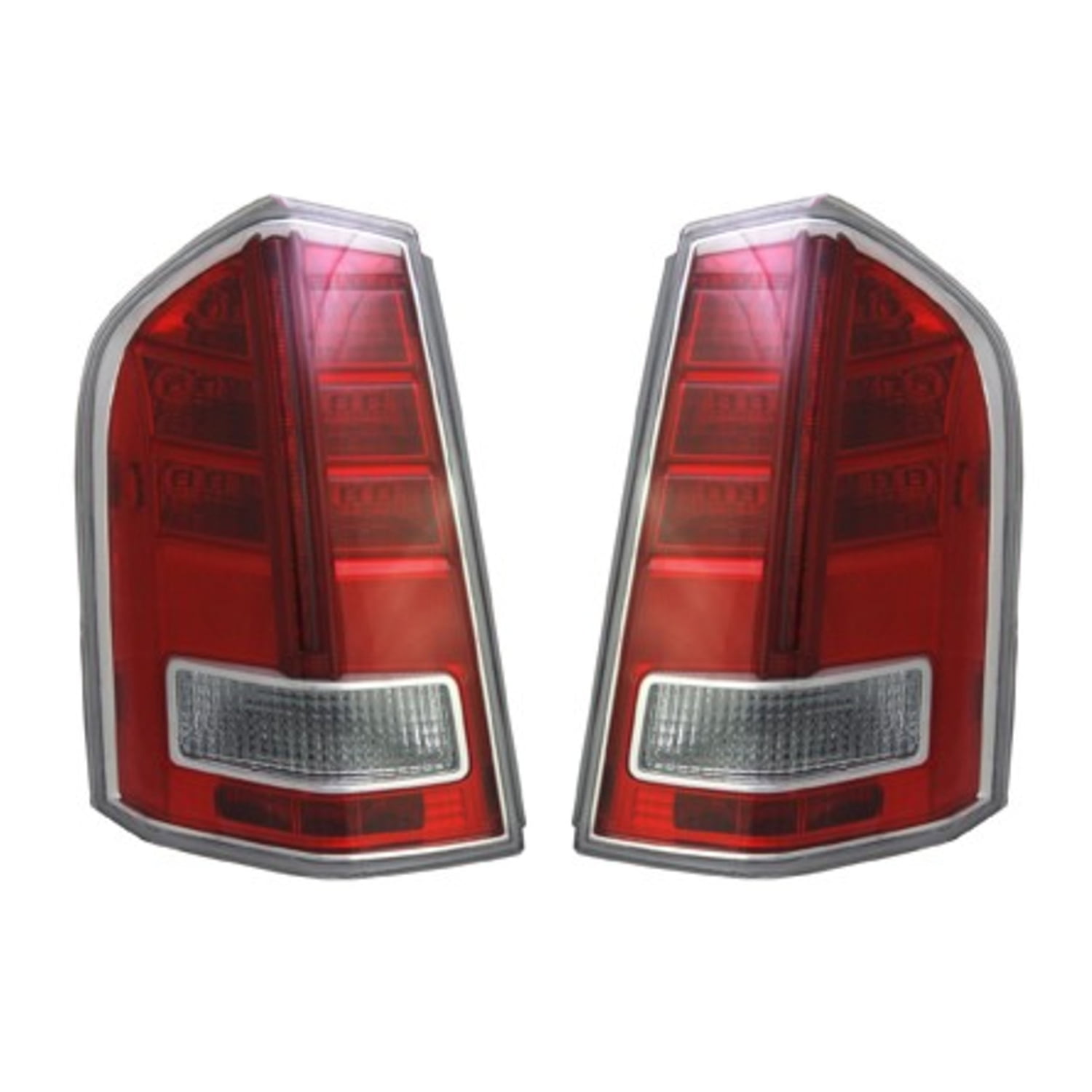Pair Of Tail Lights Fits Chrysler 300 Base 2011 2012 Ch2800196 ...