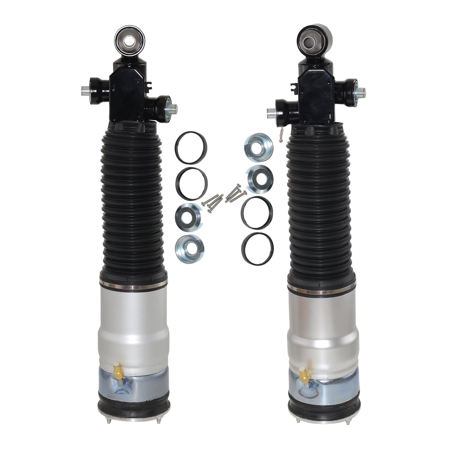 Pair Rear Left & Right Air Suspension Strut w/o ADS For BMW 7 Series ...