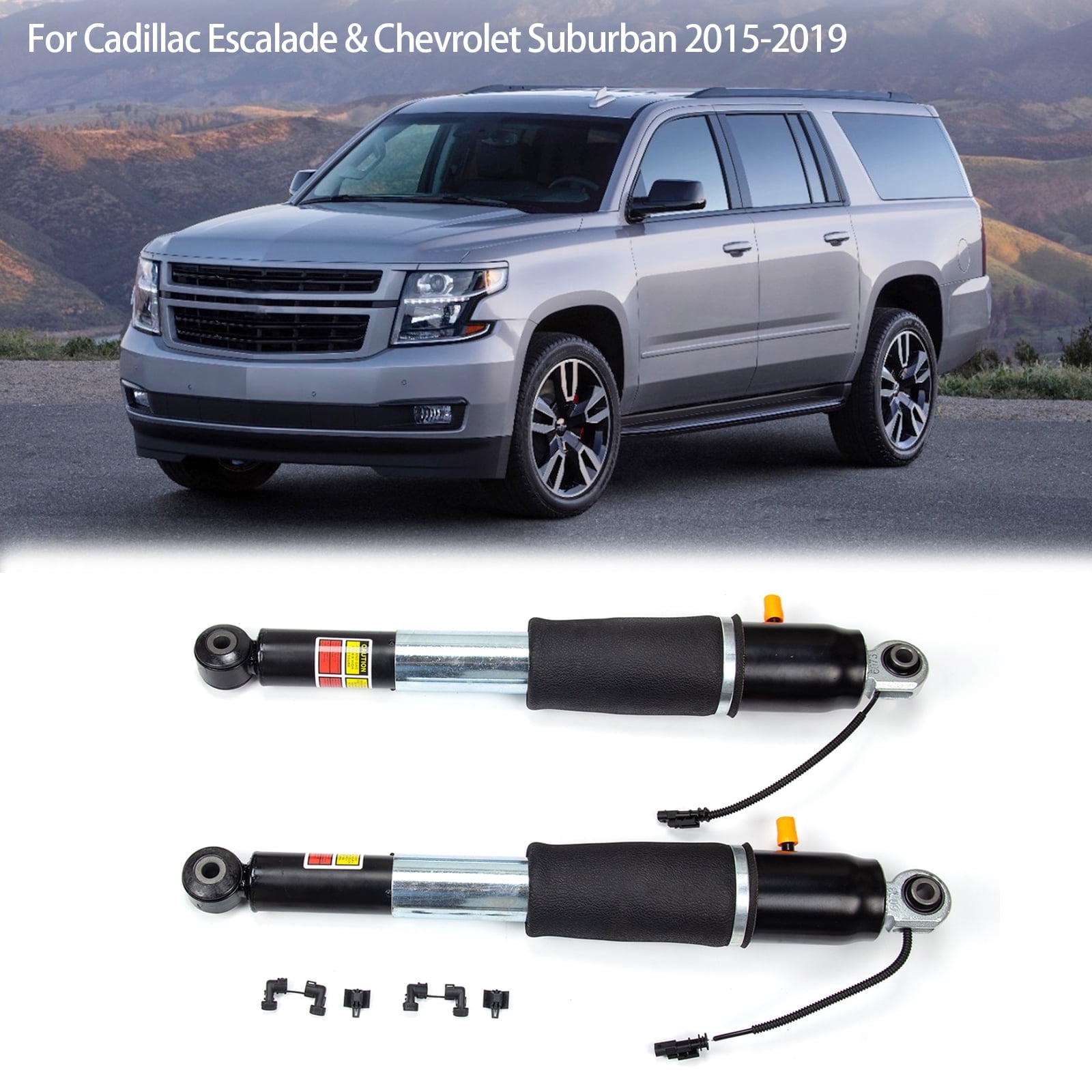 Pair Rear Shock Absorbers for GM GMC Cadillac Chevy Suburban Tahoe OEM ...