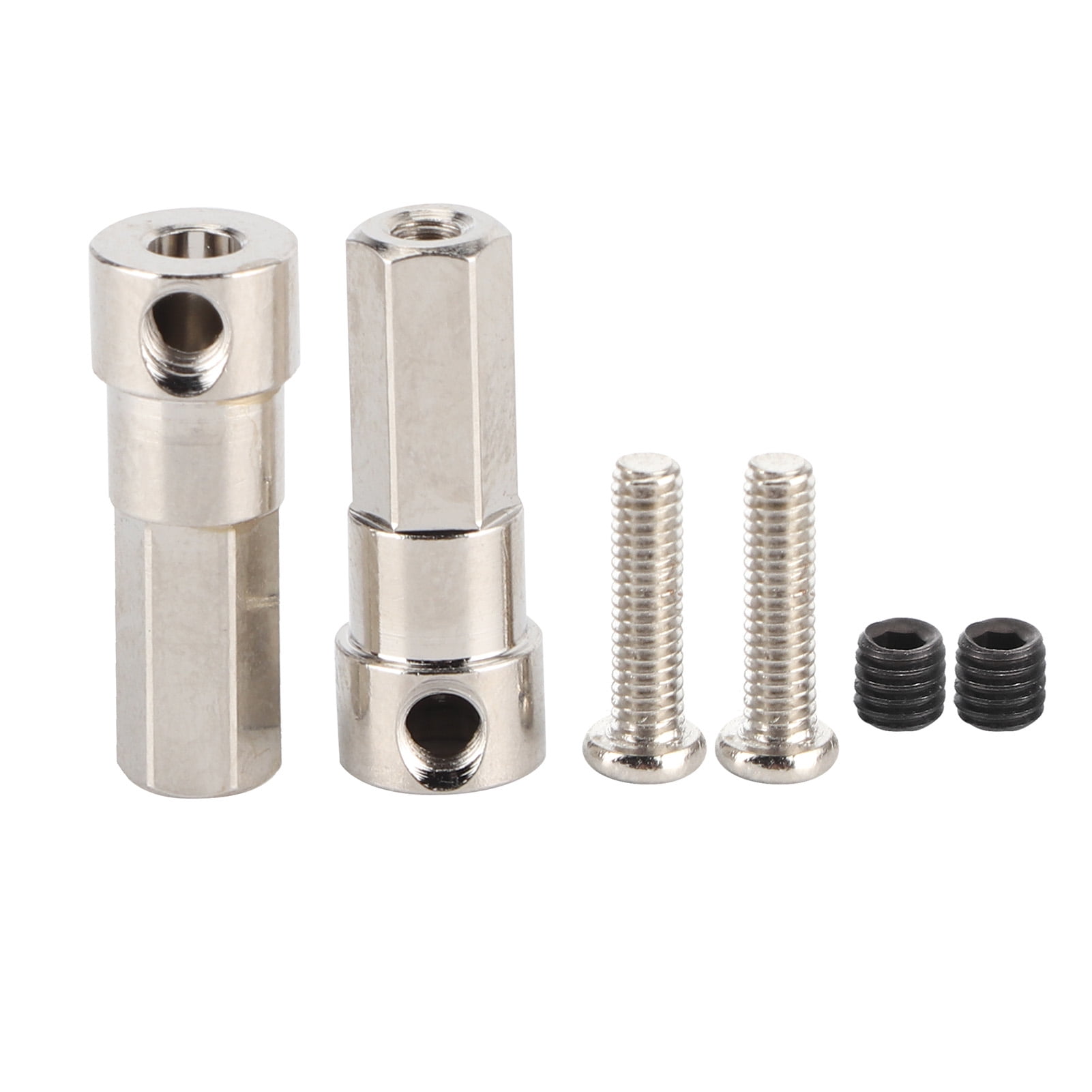 Pair Rear Wheel Axle RC Car Accessory W/Screw Fit for WPL D12 Remote ...