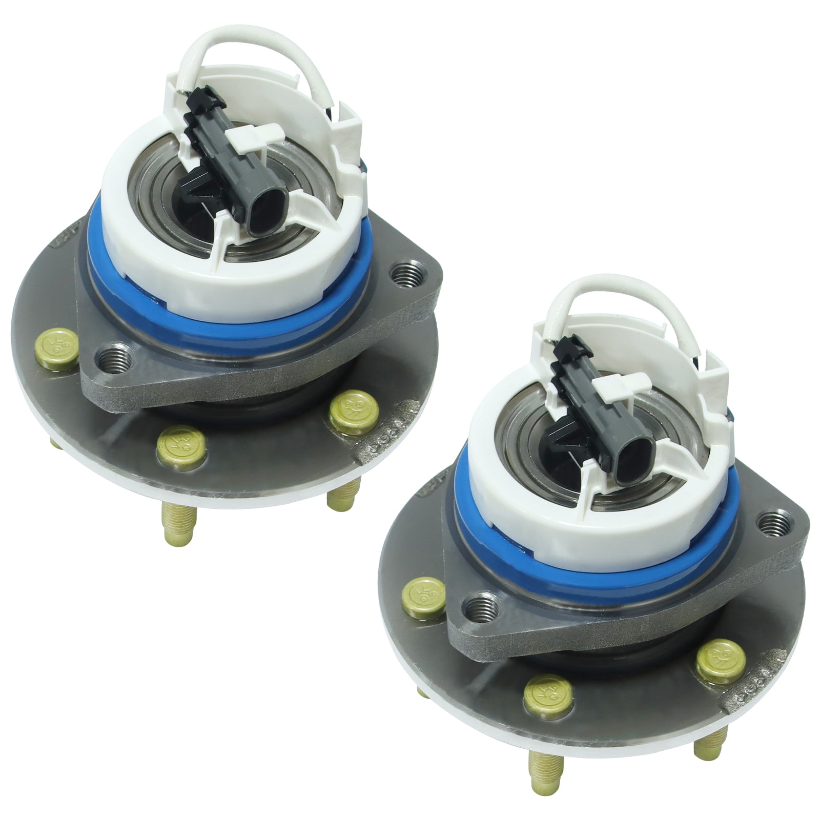 Pair Rear Wheel Bearing Assembly with Sensor and Rust Protection-Pair ...