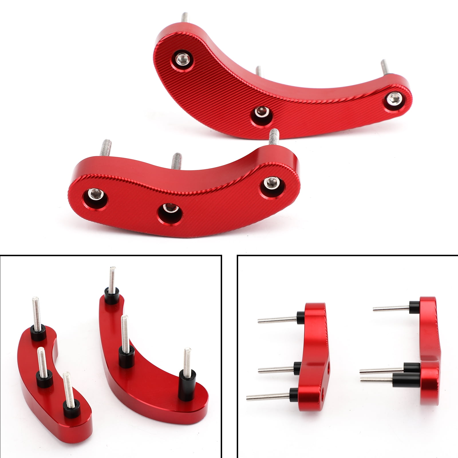 Pair Red Engine Protector Stator Frame Sliders for BMW S1000RR 2019 ...