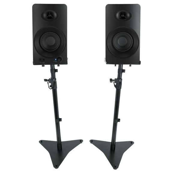 Pair Rockville ASM4 4" Pro Studio Monitor Speakers w/Bluetooth ...