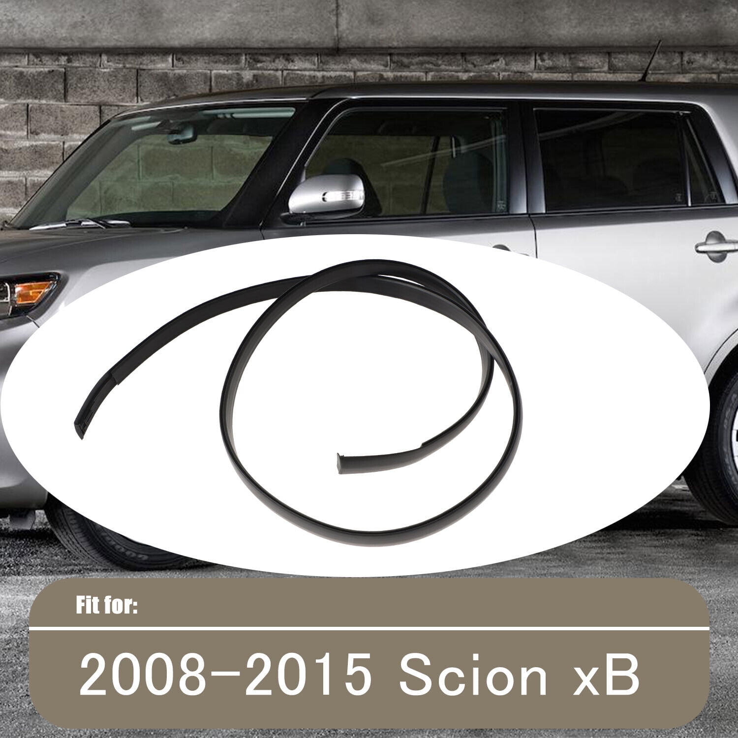 Pair Roof Drip Side Finish Moulding for 2008-2015 Scion xB - Walmart.com