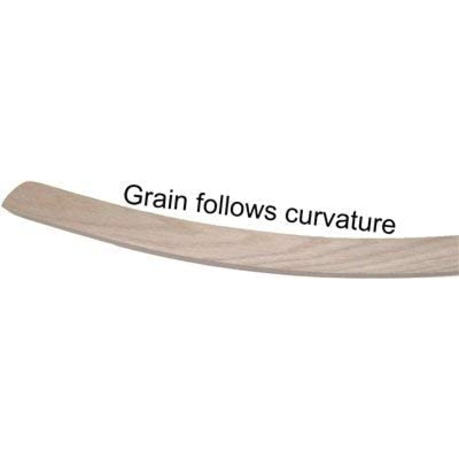 Pair STEAM Bent Oak Rocker Runners 1-3/4" Wide Wood Curved Legs feet ...