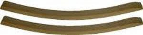 Pair STEAM Bent Oak Rocker Runners 1-3/4" Wide Wood Curved Legs feet ...