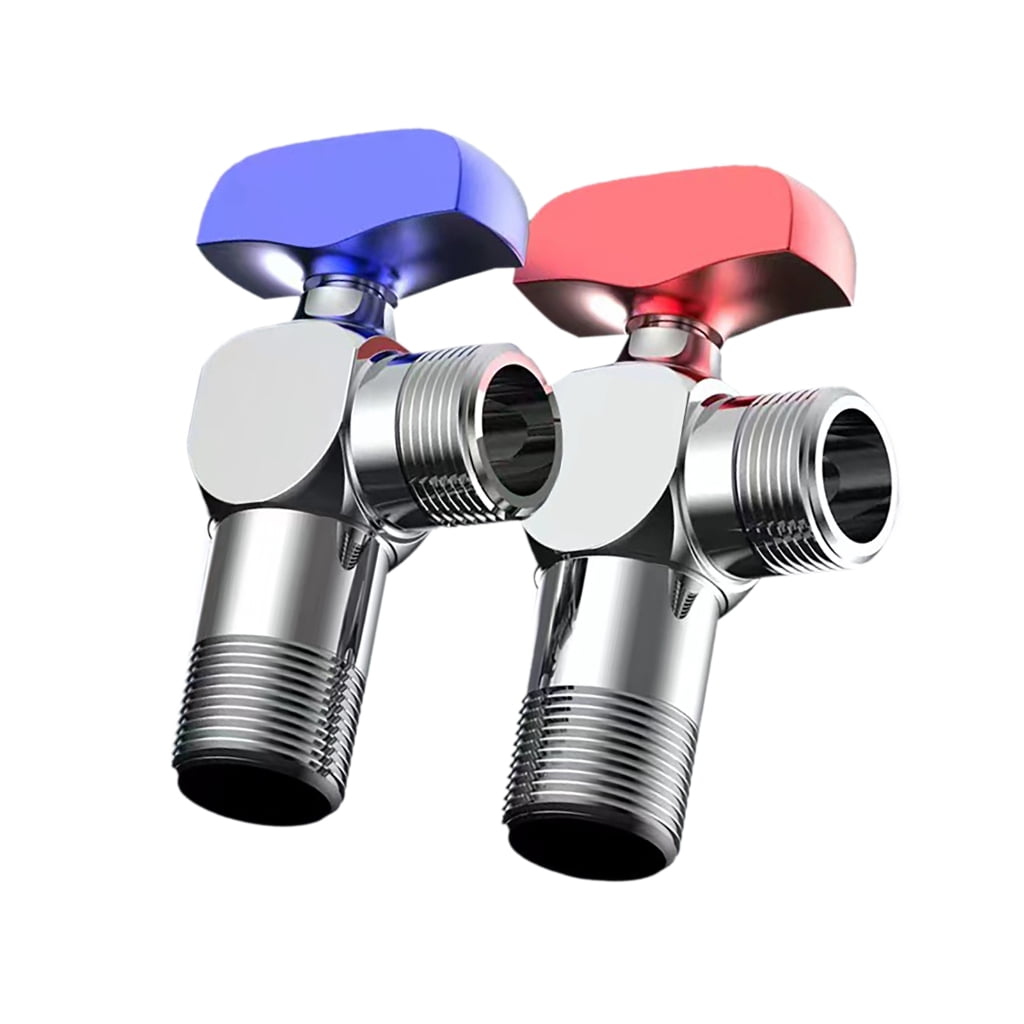 Pair Sealing Heater Quarter Turn Valves 1/2inch Thread Easy Use Designs ...
