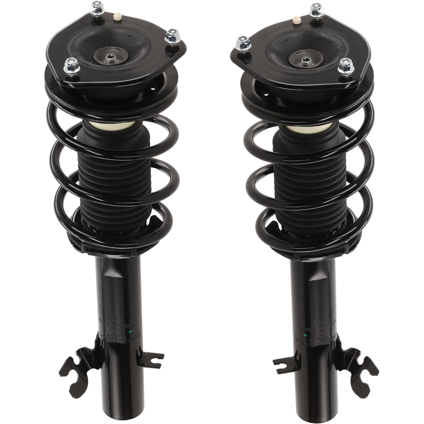 Pair Set of 2 y Loaded Strut Rear Driver & Passenger Side Left Right ...