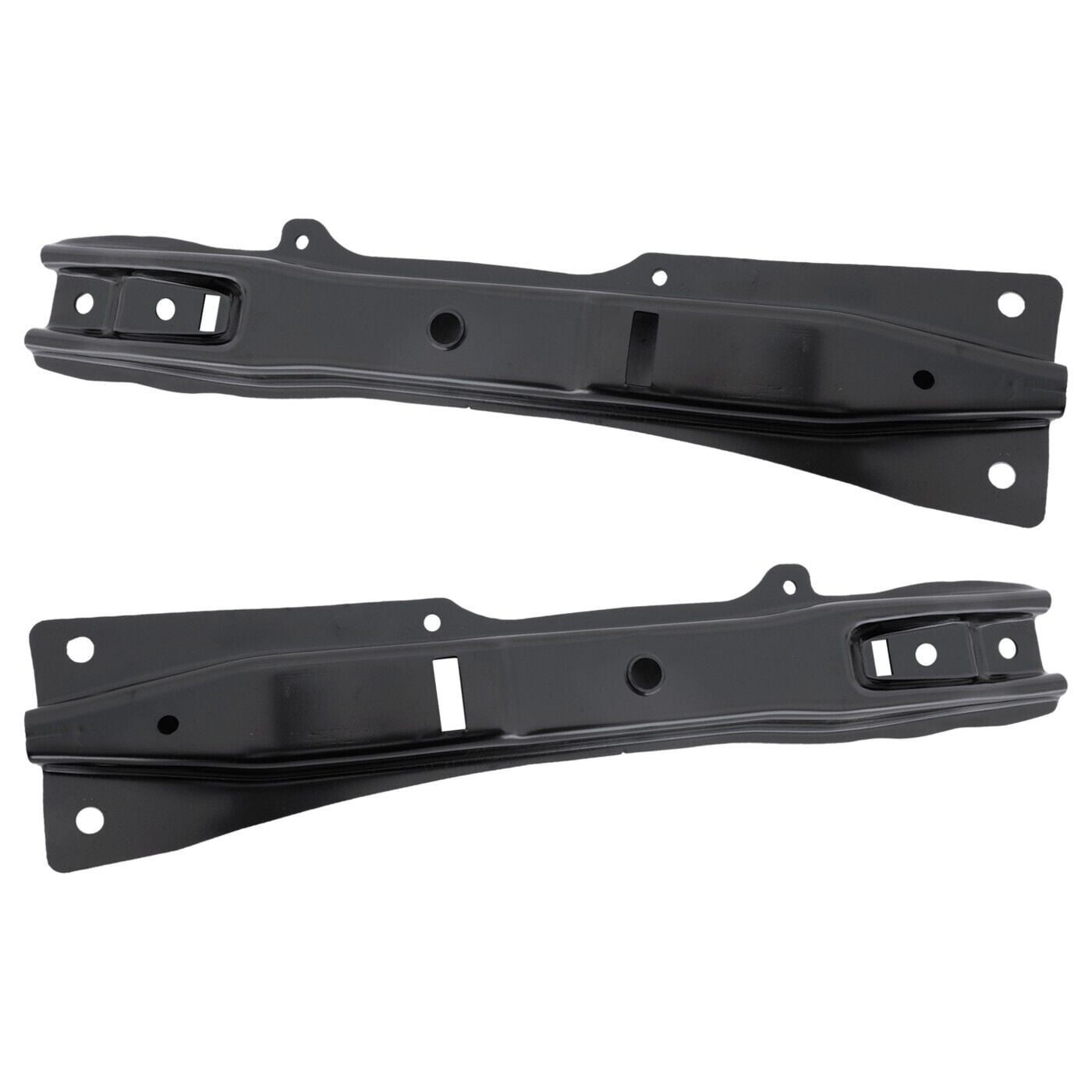 Pair Set Of 2 Bumper Face Bar Brackets Retainer Mounting Braces for ...
