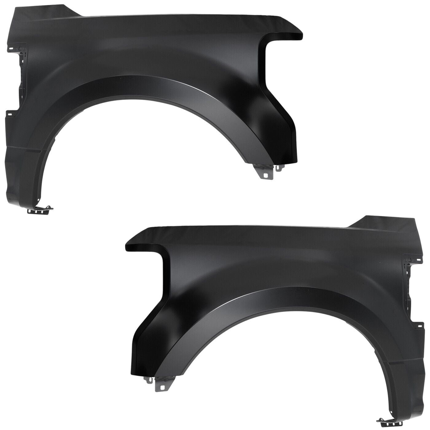 Pair Set Of 2 Fenders Quarter Panels Driver & Pasr Side Aluminum ...
