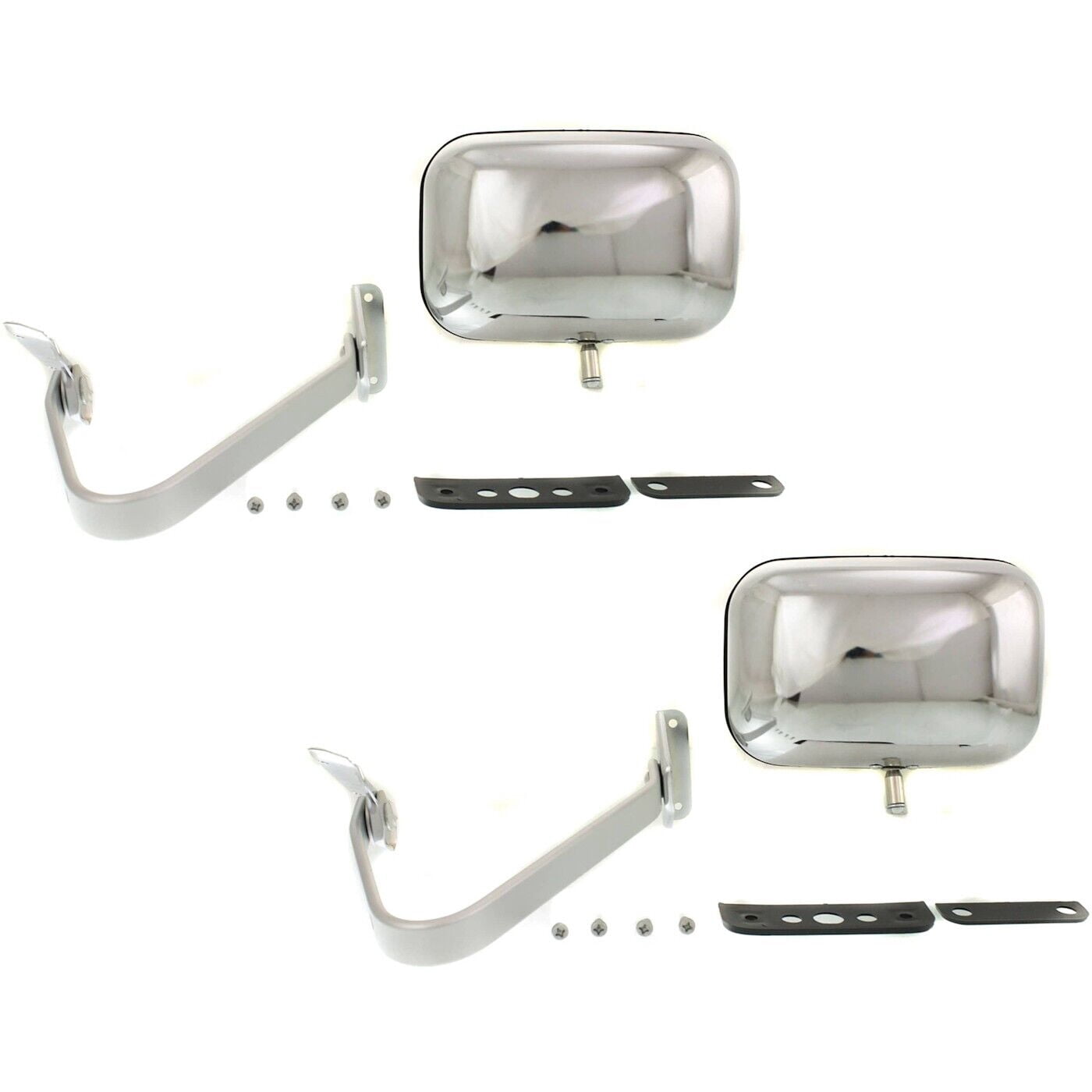 Pair Set Of 2 Mirrors for F250 for Truck for F350 for Bronco F150 ...