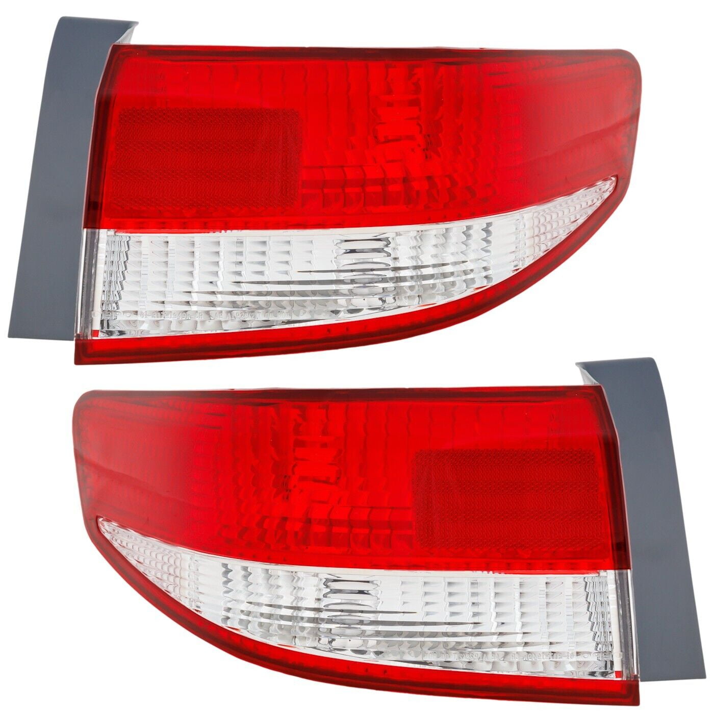 Pair Set Of 2 Tail Lights Tails Taillamps Brakes Driver & Pasr ...