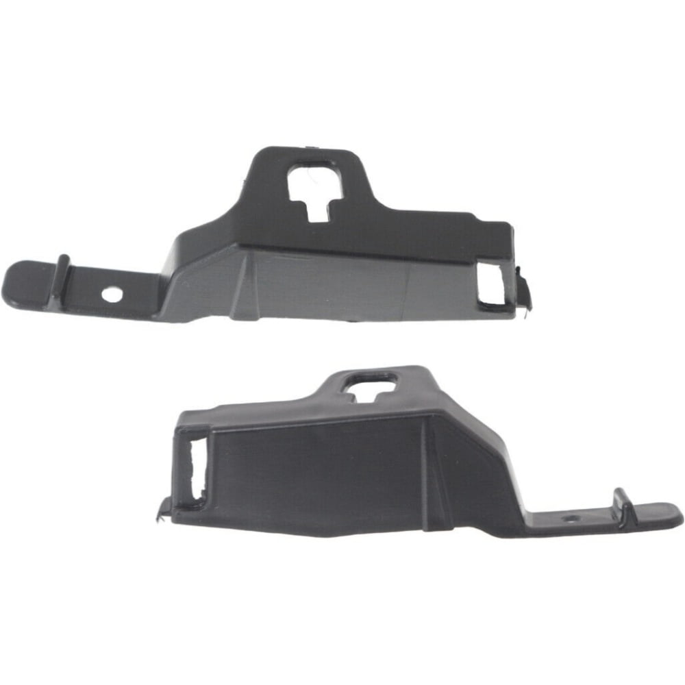 Pair Set of 2 Bumper Face Bar Brackets Retainer Mounting Braces Left ...