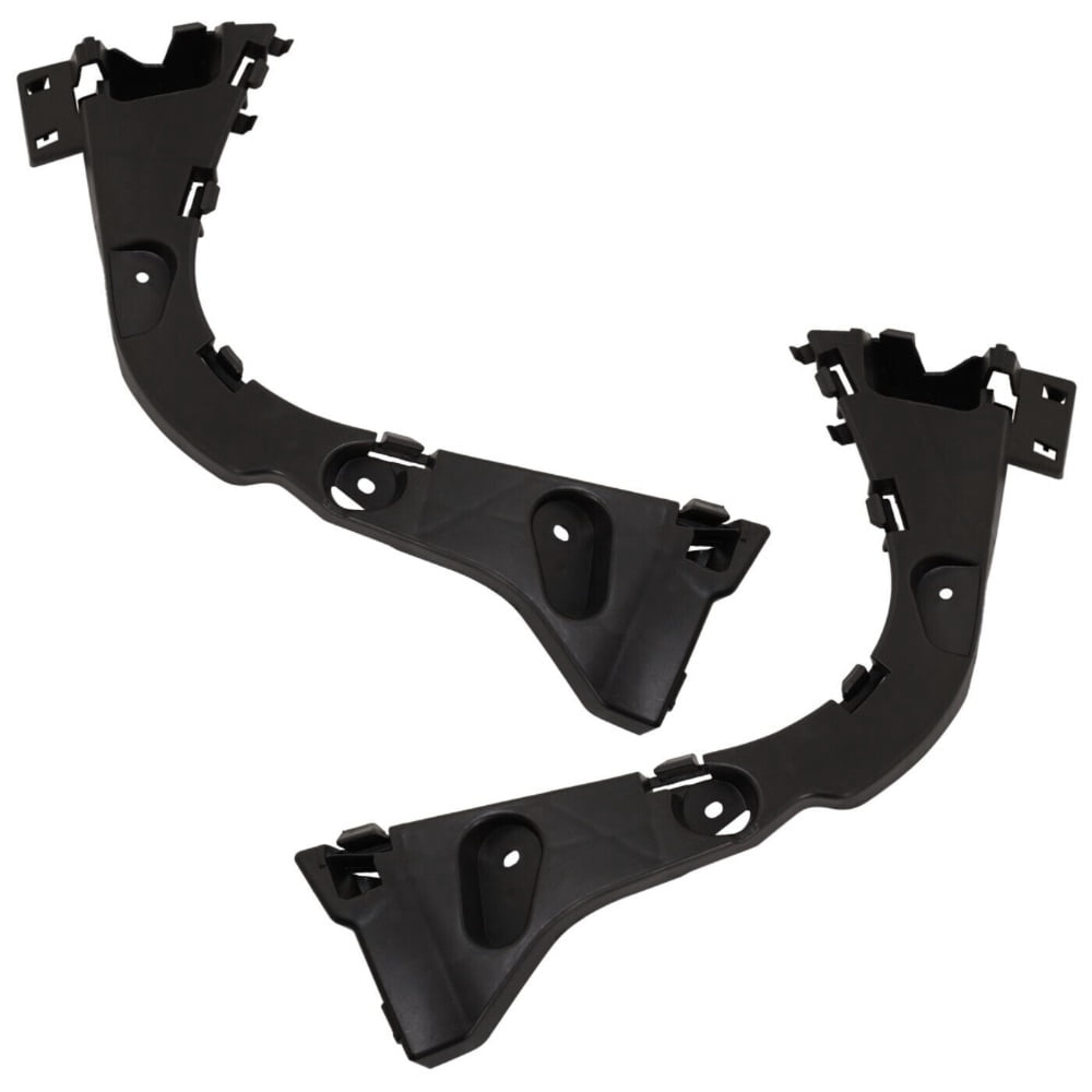 Pair Set of 2 Bumper Face Bar Brackets Retainer Mounting Braces Left ...