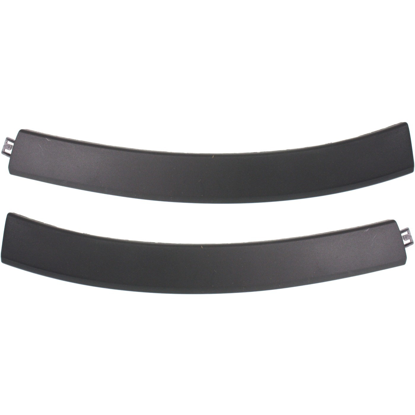 Pair Set of 2 Bumper Face Bar Trims Molding Step Pads for Front Driver ...
