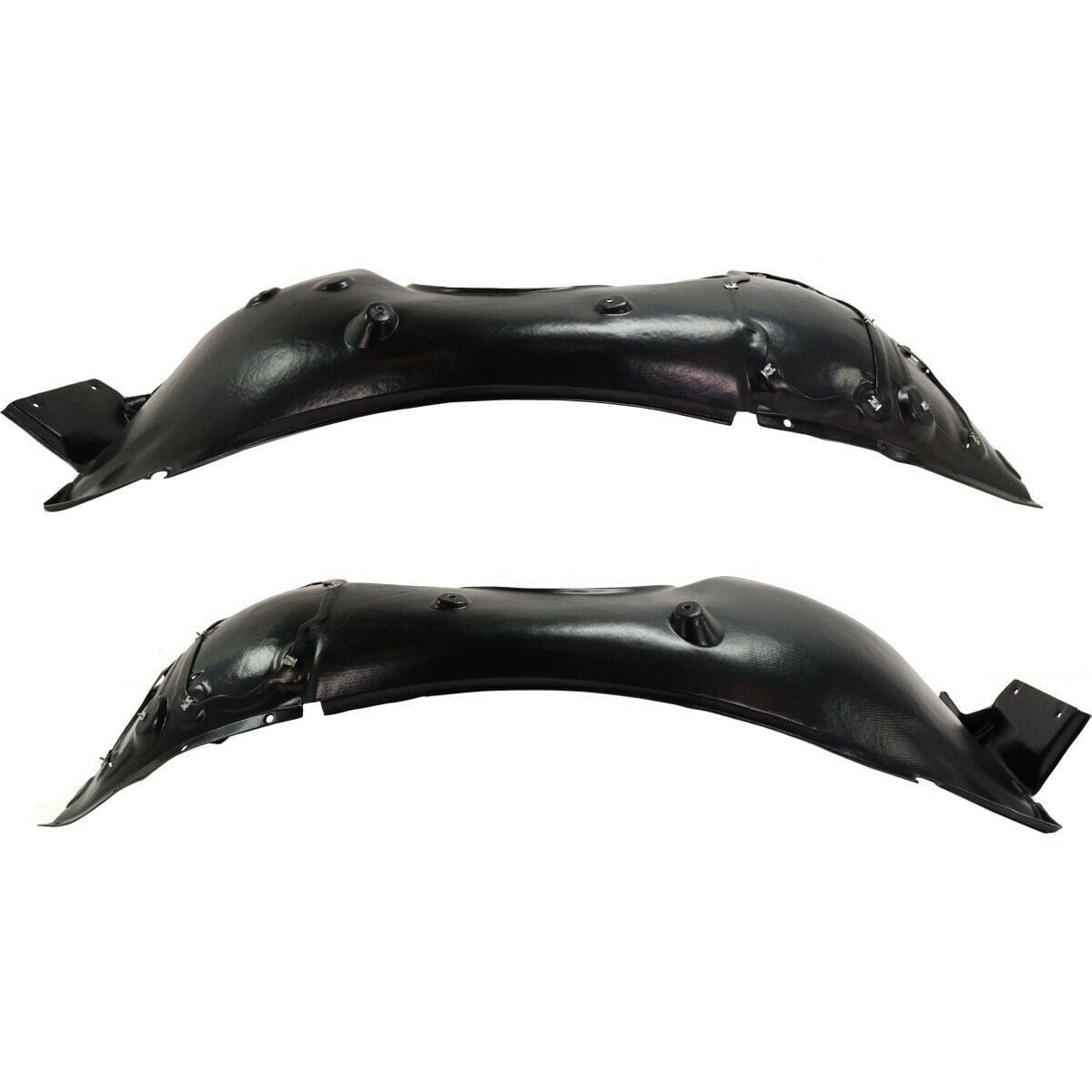 Pair Set of 2 Fender Liners Front Left-and-Right For BMW 51717012728 ...