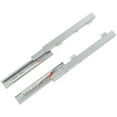 Pair Soft Close Drawer Slides Hidden Bottom Mount Drawer Slides Under ...