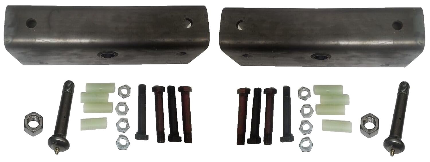 Pair Trailer Suspension Rebuilt Kit Slipper Spring 12"" Equalizer ...