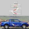 Pair Truck SUV Car Stripes Graphics Vinyl Decals Stickers Waterproof ...