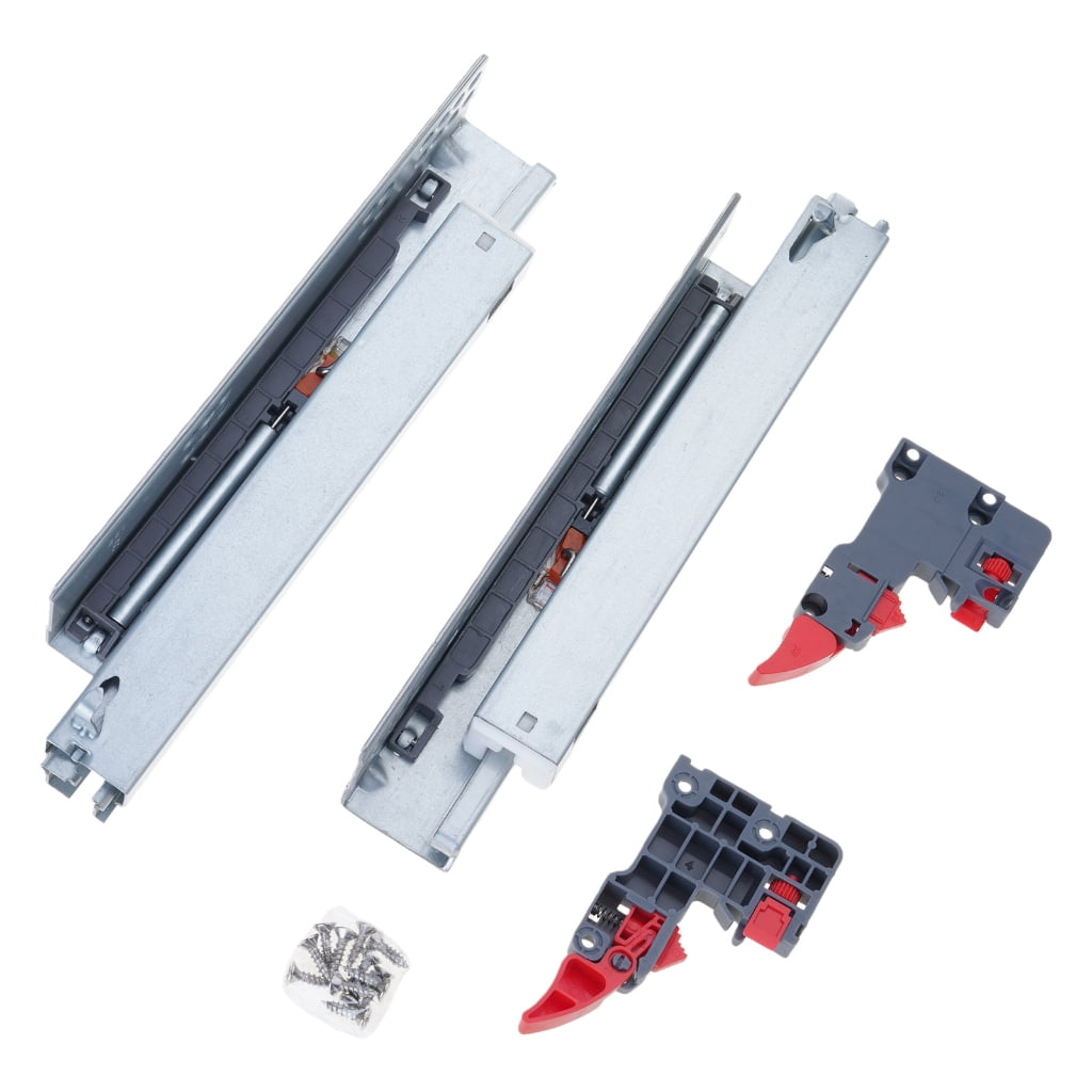 Pair Undermount Soft Close Drawer Slides Concealed Bottom Mount Full ...