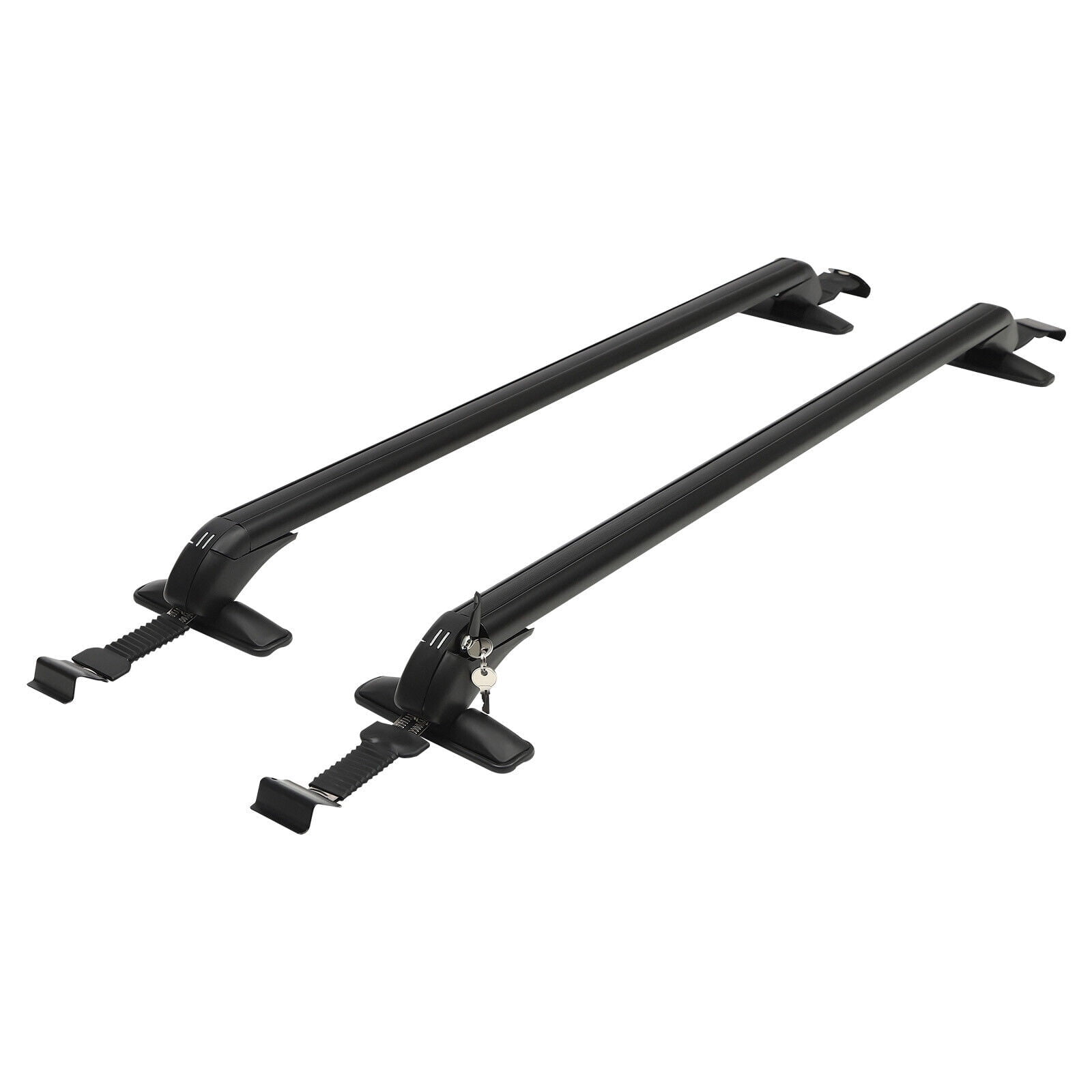 Pair Universal Car Top Roof Rack Cross Bar Luggage Cargo Carrier ...